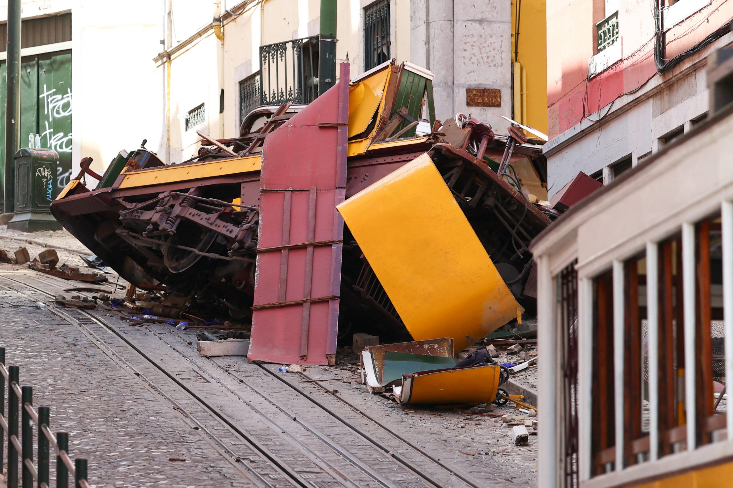 Mapped: Where Lisbon funicular crash that left 16 dead took place ...