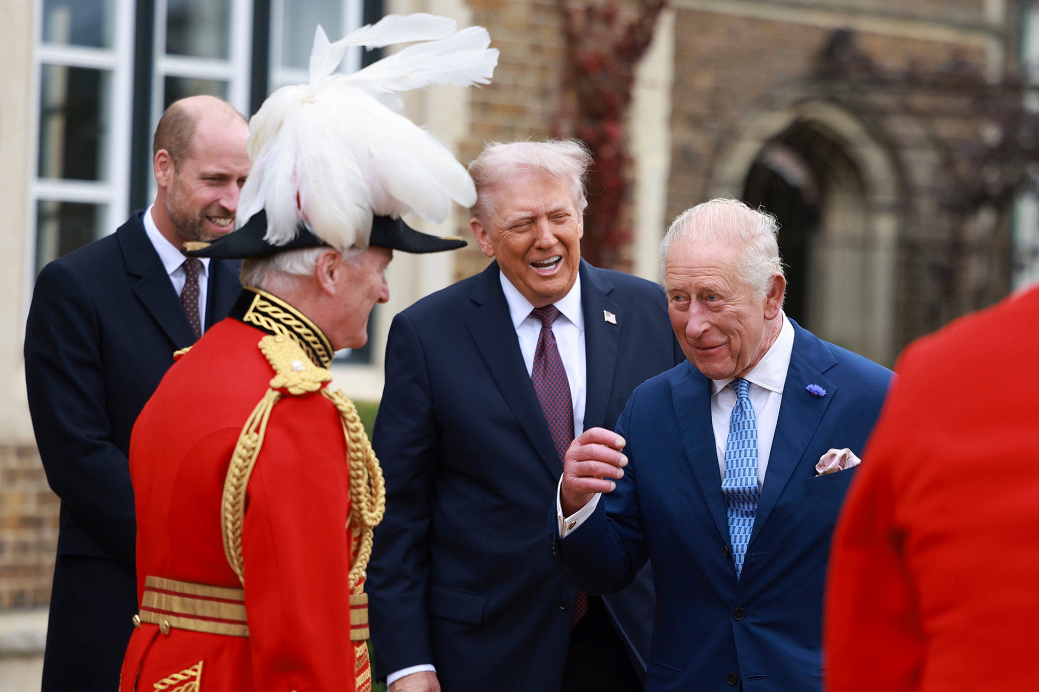 Royals welcome Trump to Windsor for US president’s historic second ...