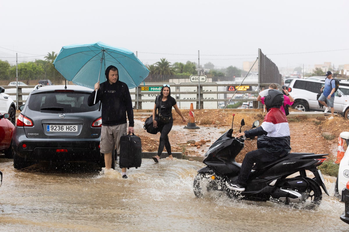 Ibiza and Formentera hit by widespread floods after red alert issued ...