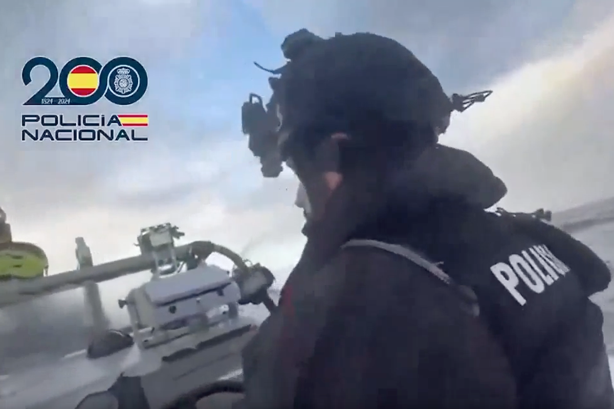 Spanish police seize 10 tonnes of cocaine in record haul at sea ...